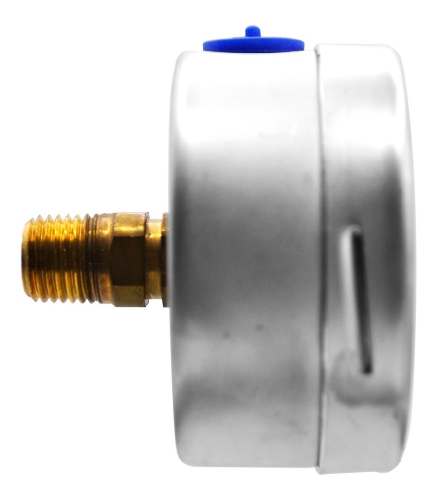 2.5” Liquid filled (O.E.M.), pressure gauge, 1/4” NPT, back connection, 0 to 100 psi-kPa | Instrutek